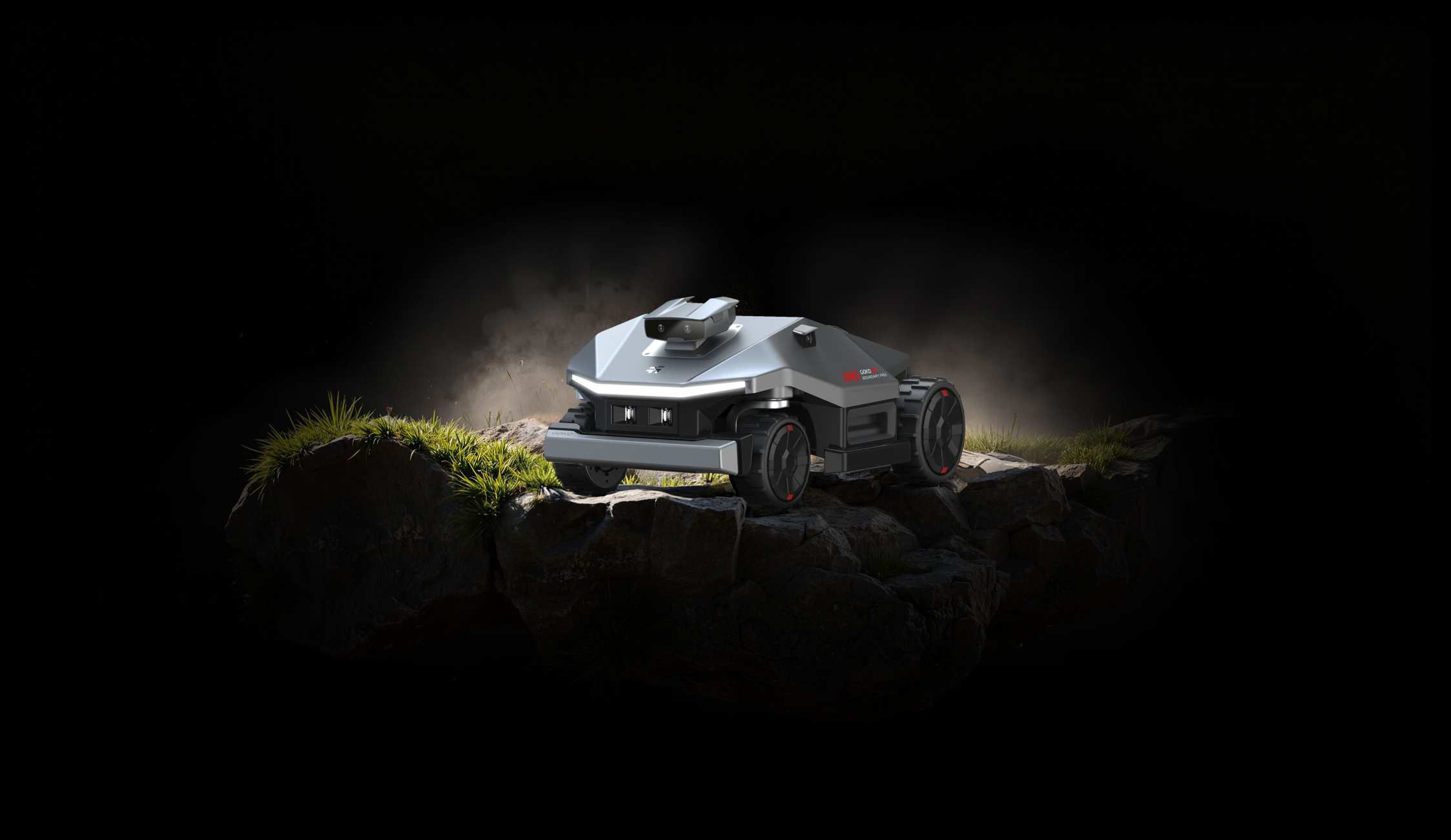 Goko M6: The Cybertruck-Style Robot Mower Built For Extreme Terrain ...